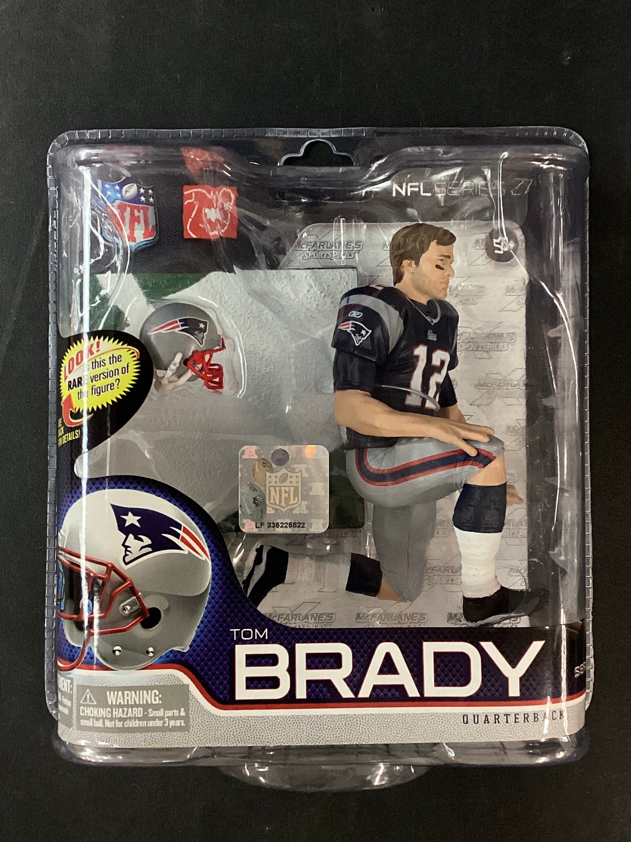 Tom Brady McFarlane NFL New England Patriots Action Figure Series 27 K ...